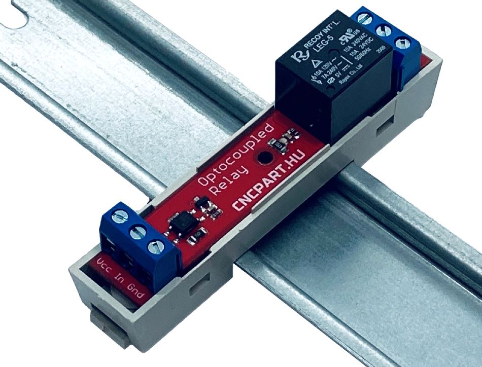 Optocsatolt relé áramkör din sinre 12V 3mA-rel tudsz kapcsolni hálózati ...